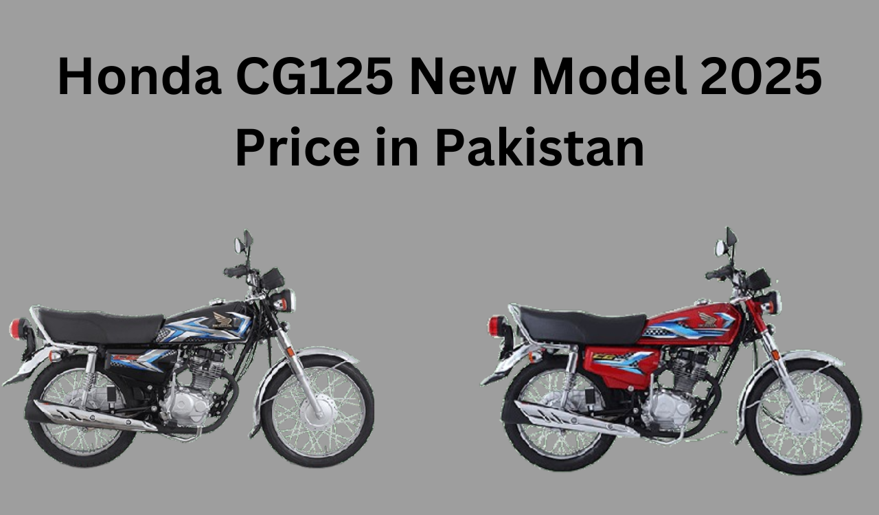 Honda CG125 New Model 2025 Price in Pakistan, Specifications